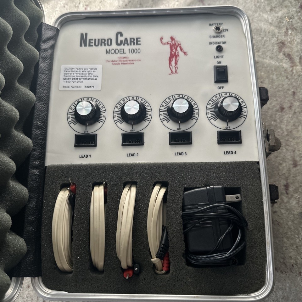 Vintage TENS Neuro Care 1000 Circulatory Hemodynamics muscle ...