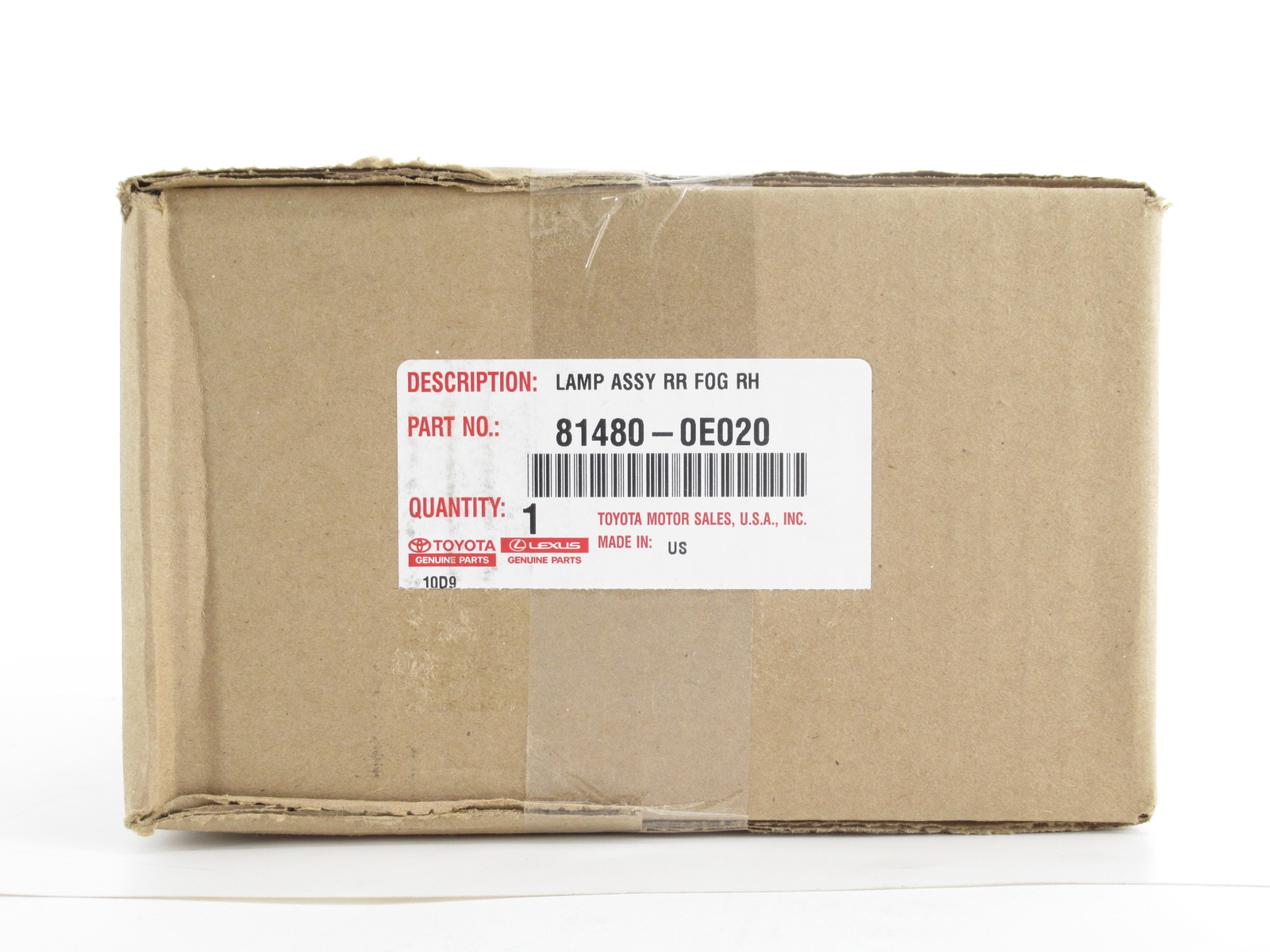 Genuine OEM Toyota 81480-0E020 Passenger Rear Reflector Bumper Trim | eBay