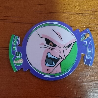 Dragonball Z DBZ Fusion Fighters Dizk Tazo Pogs 2002 #35 Super Buu ...