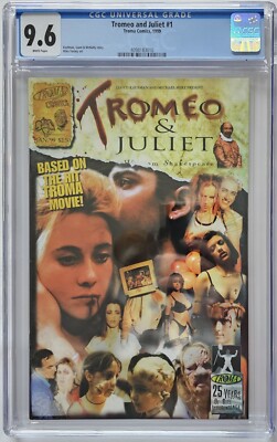 Tromeo & Juliet CGC 9.6 James Gunn Lloyd Kaufman Shakespeare Troma ...