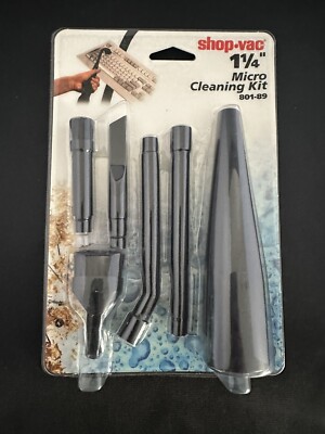Shop-Vac Micro Cleaning Kit Attachments 1-1/4" 80189 New in package | eBay