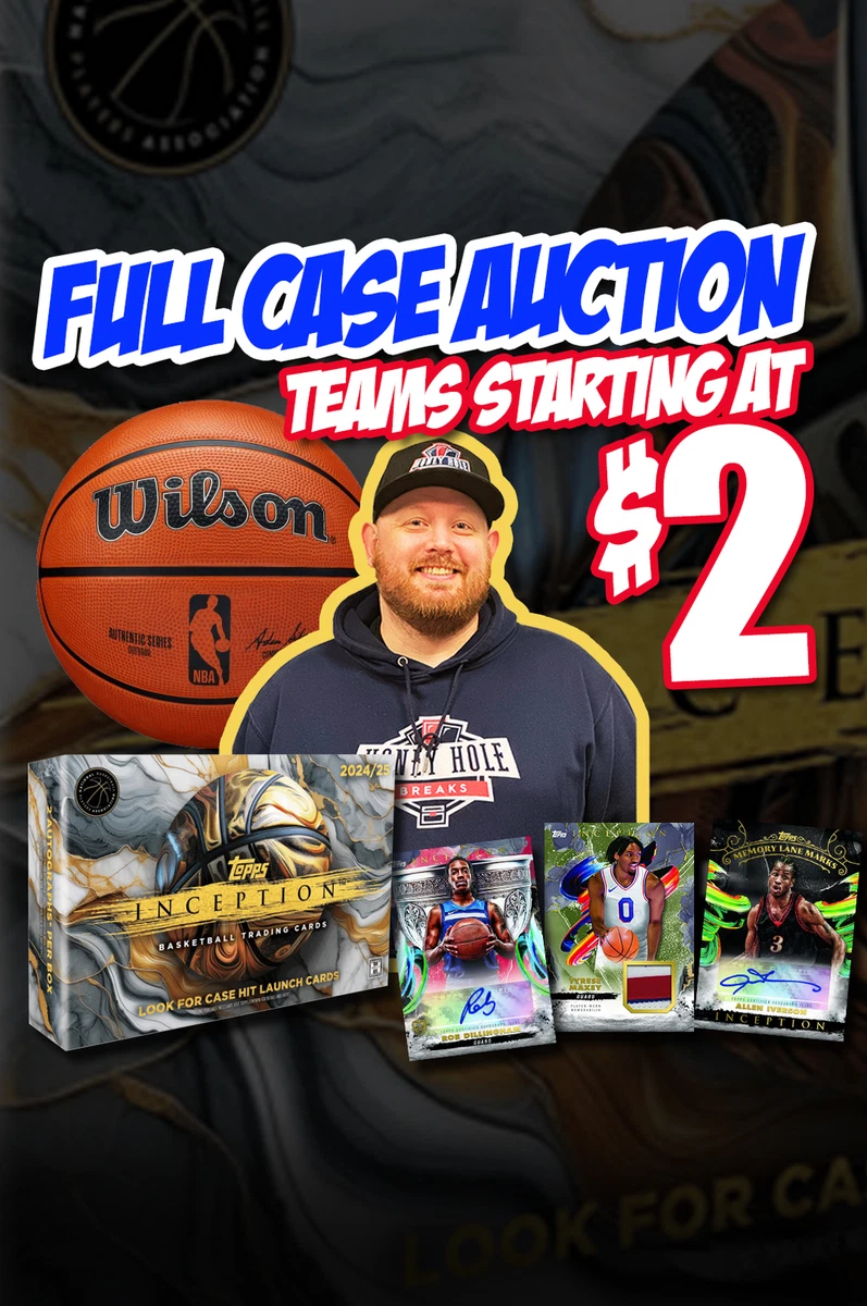 2024-25 Topps Inception Basketball Case Breaks with Chuck!!!! - eBay Live