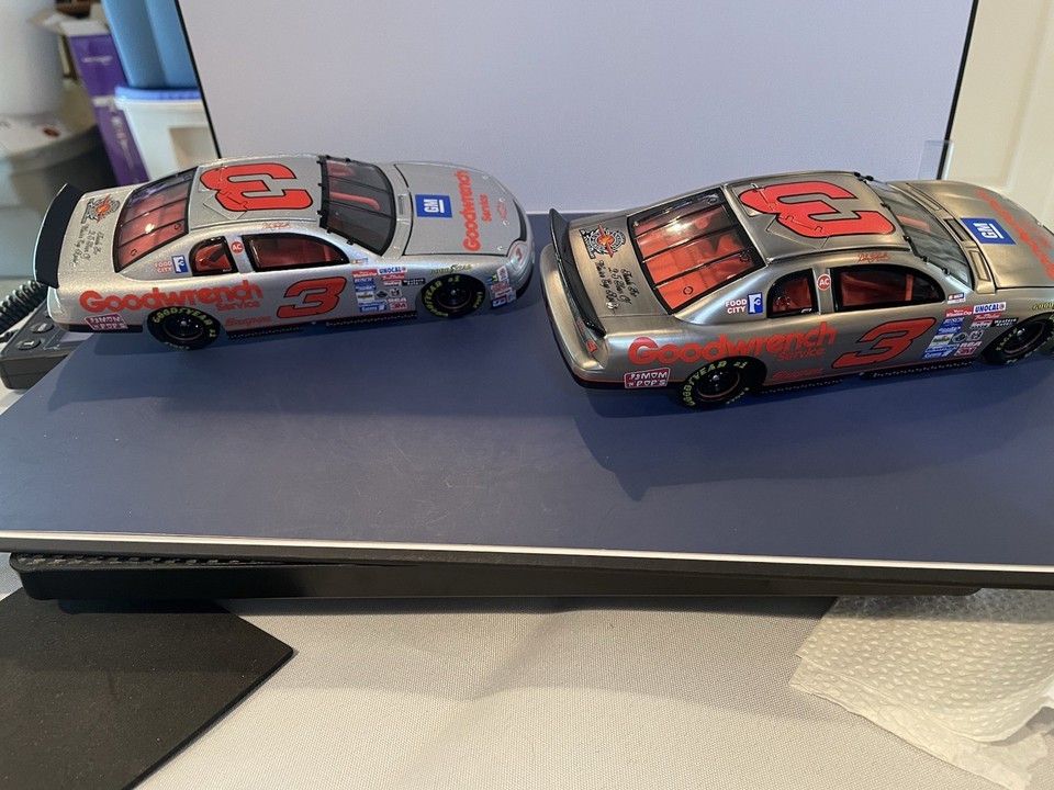 Dale Earnhardt Sr. #3 1998 Silver Select Brookfield 2 Car Set 1/24 ...