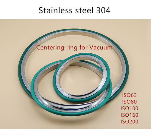 ISO63 ISO80 ISO100 ISO160 ISO200 ISO250 Vacuum centering ring Flourine ...