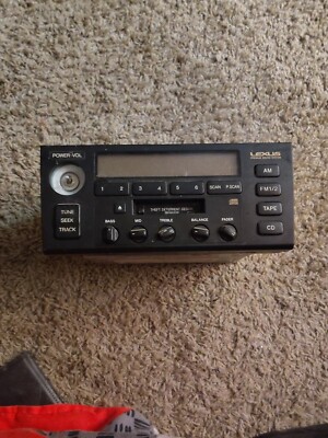 1998 - 2000 OEM LEXUS LS400 PIONEER RADIO RECEIVER P/N: 86120-50450 ...