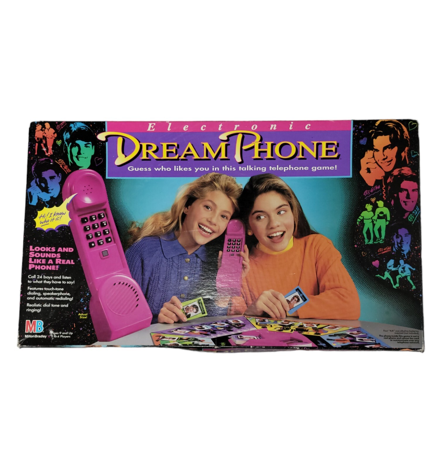 Vintage Milton Bradley Electronic Dream Phone Game PHONE DOES NOT WORK ...