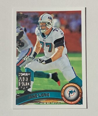 2011 Topps Jake Long All-Pro #24 Miami Dolphins | eBay