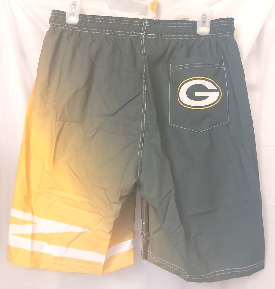 Packers Men's Board Shorts Quick Dry With Pockets and Drawstring Shorts ...