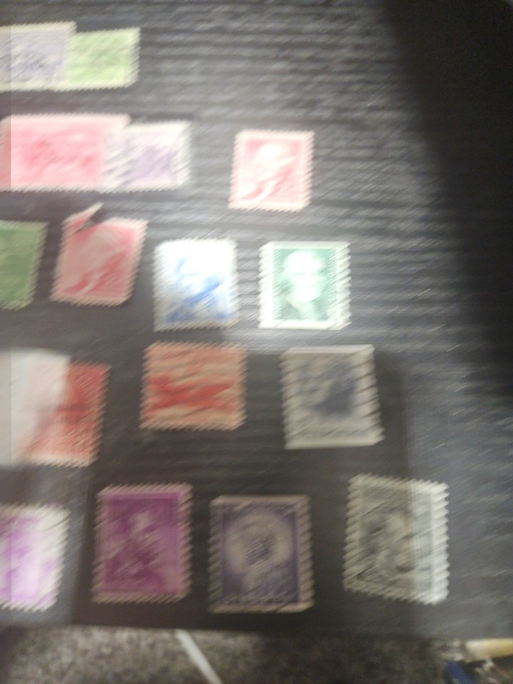 Vintage US Postage Stamp Collection | eBay