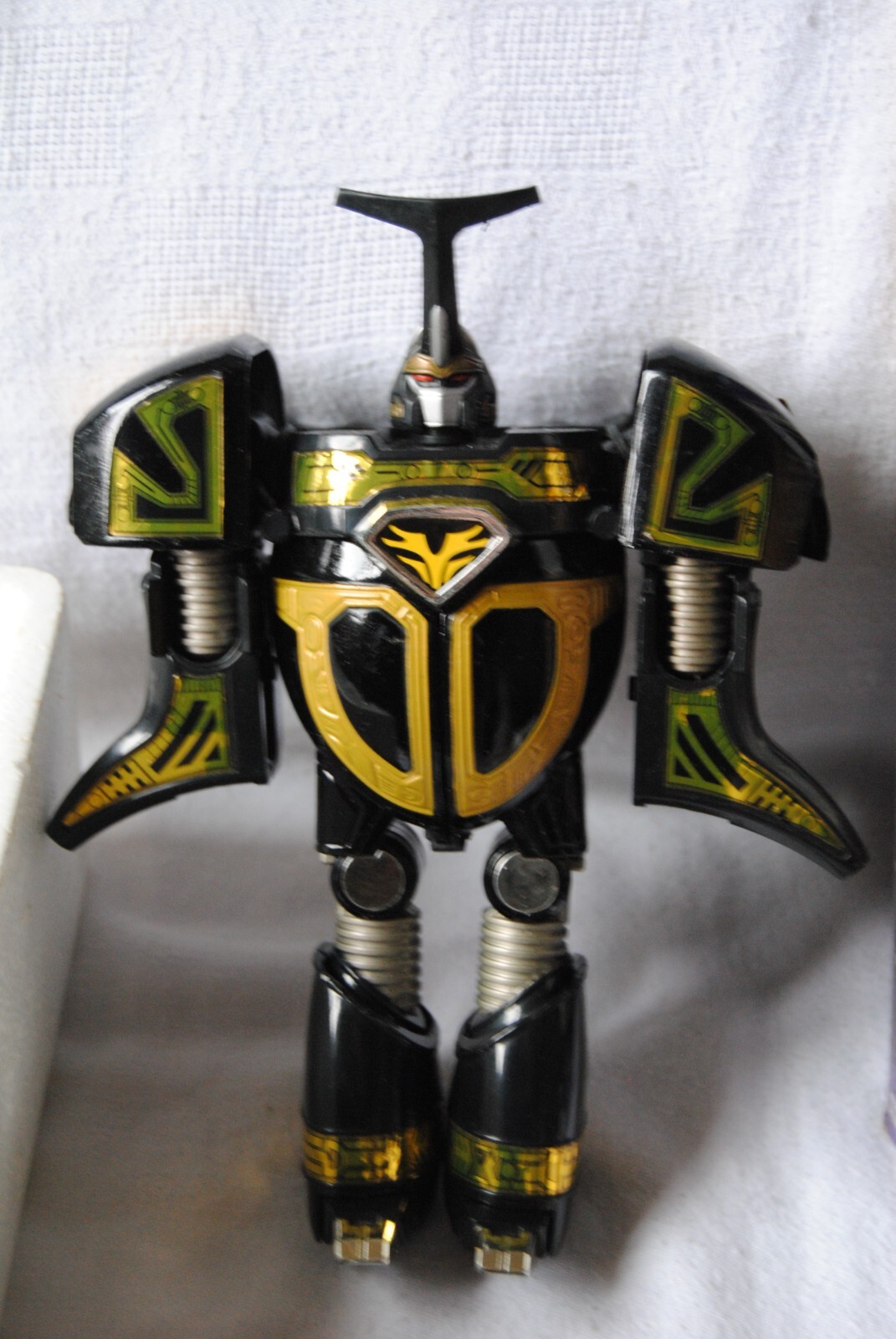 DELUXE TRANSFORMING ROBOBORG BANDAI MODE INSECTE REF 55306 BEETLBORGS ...