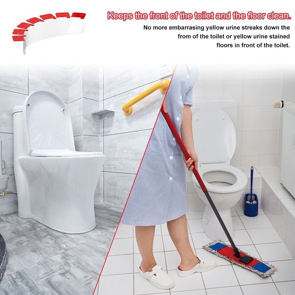 Transparent Toilet Splash Guard Universal Urine Deflector Toilet | eBay