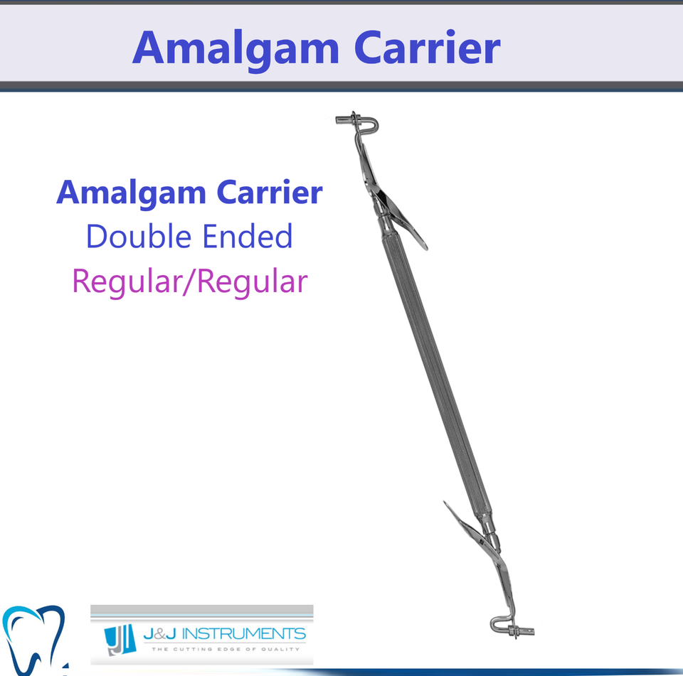 Dental Amalgam Carrier Double Ended - Large/ Jumbo, 1/Ea, Stainless ...