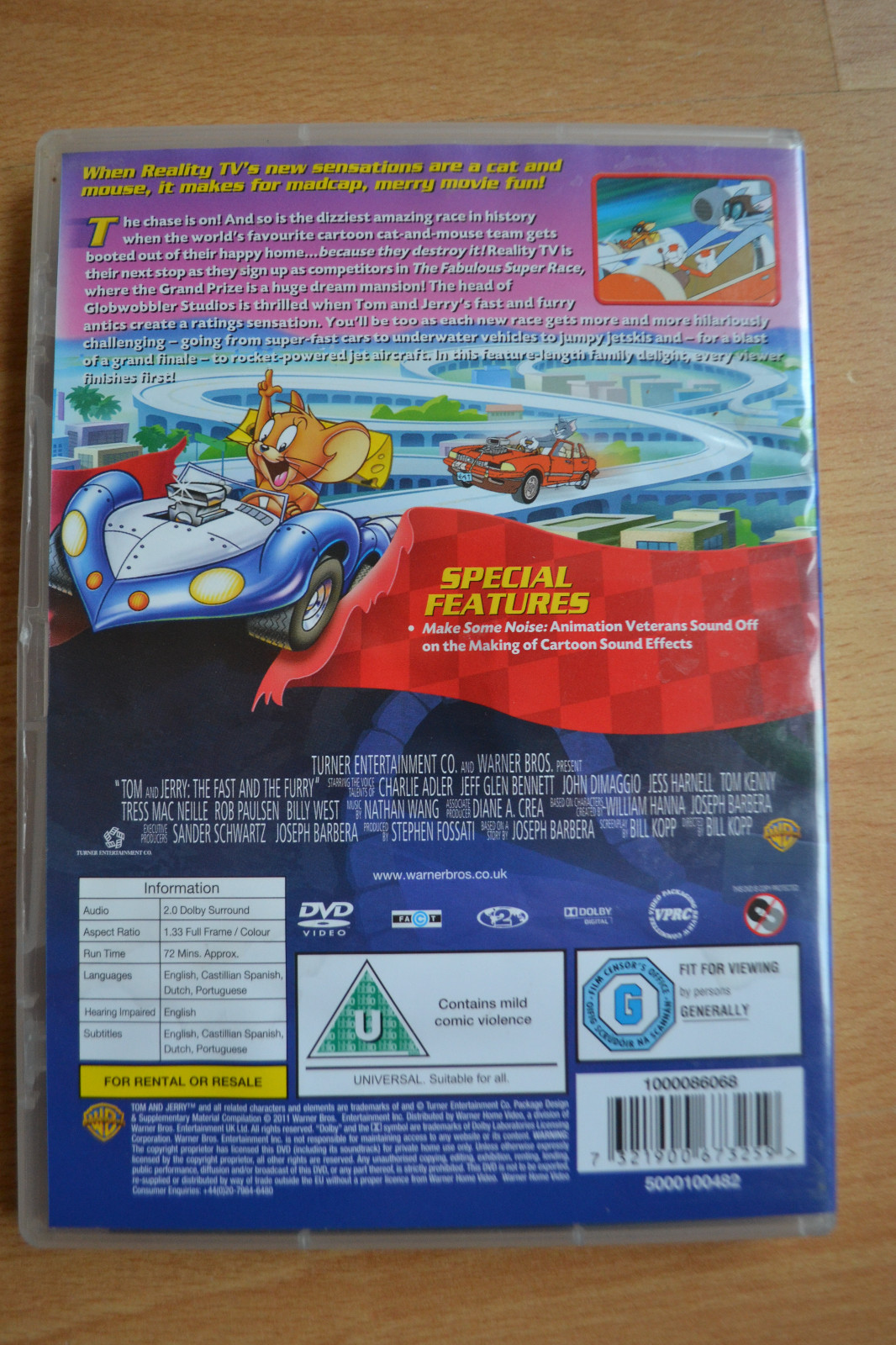 Tom and Jerry - Fast and the Furry DVD | eBay UK
