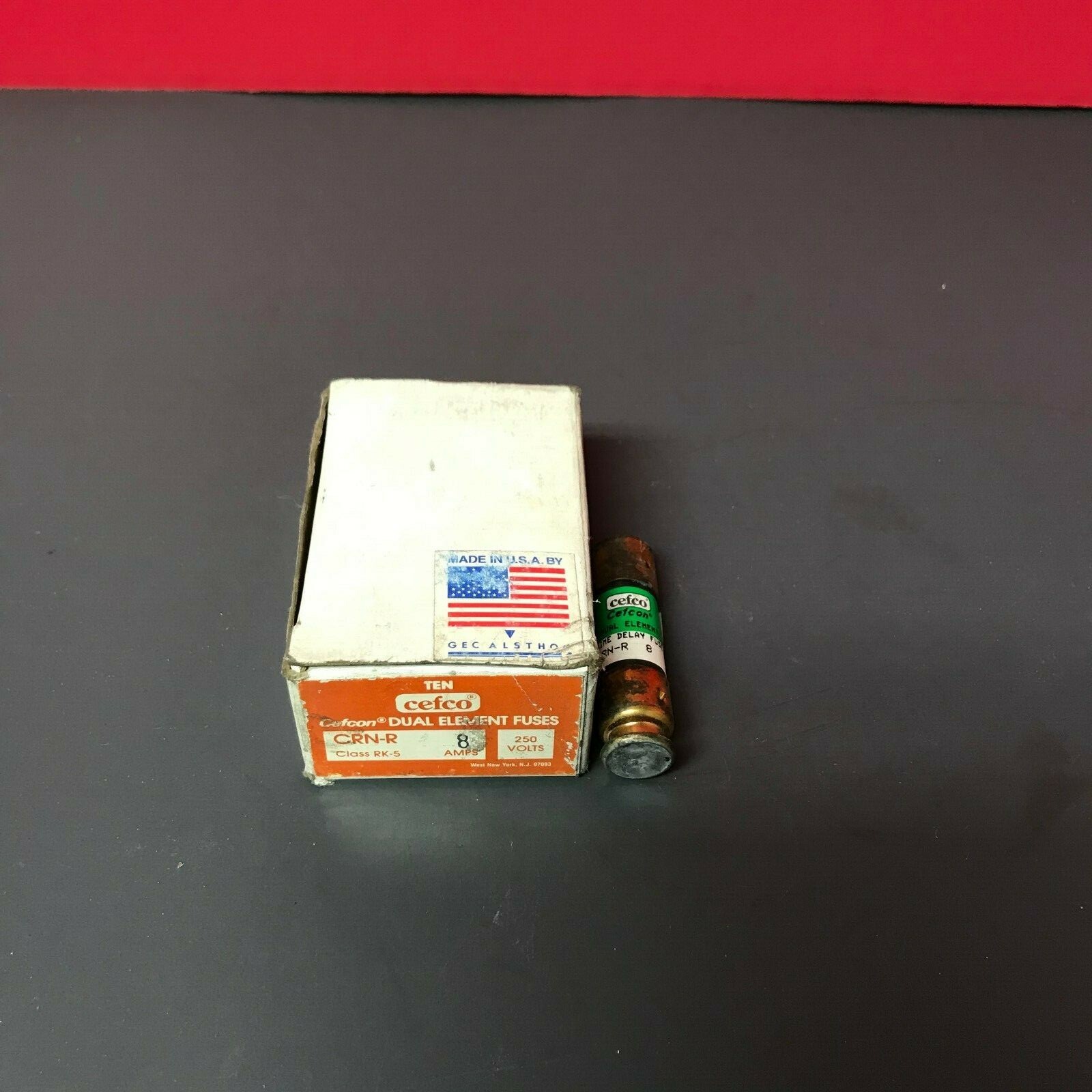 CEFCO CEFCON CRN-R 8- 8AMP, 250V, CLASS RK5 FUSES- BOX OF 9 | eBay