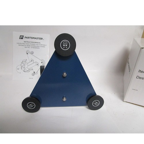 PARTSMASTER VISION PRO PORTABLE MAGNETIC LIGHT STAND FOR LED LIGHTS # ...