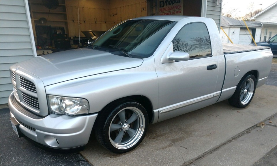1) 20x8" AMERICAN RACING TORQ THRUST D VN215 5 ON 5.5 BP DODGE RAM 1500 ...