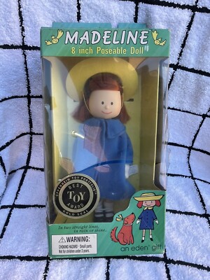 vintage 1996 an eden gift MADELINE 8 inch poseable doll NEW extra box ...