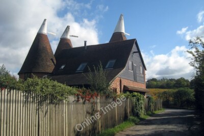 Photo 6x4 Oast House Capel Cross c2009 | eBay UK