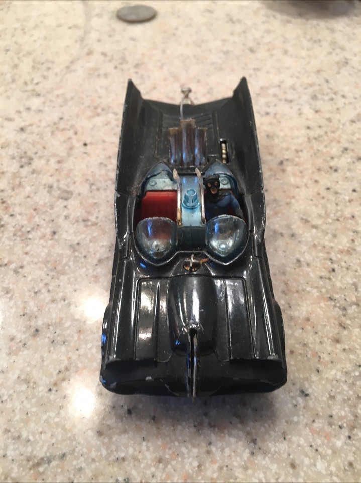 Corgi Batmobile W/Batman 1970's Diecast 5 3/8" Long England Very Good ...