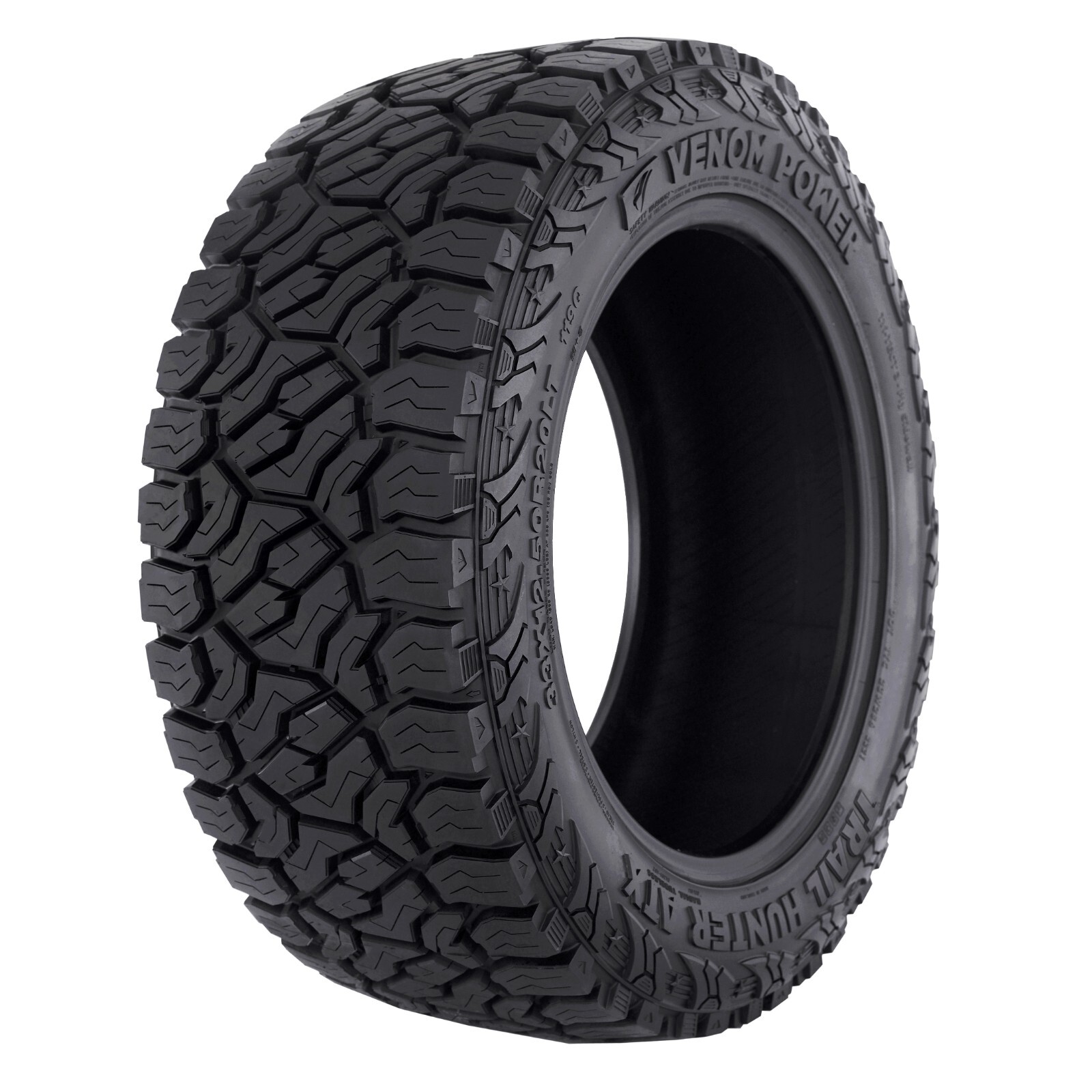 4 NEW 285/55R20 E Venom Trail Hunter ATX 285 55 R20 LRE AT/RT Tires AT ...