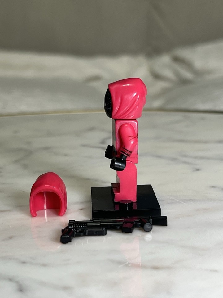 Lego Squid Game Triangle Guard Manager Custom Printed Minifigure | eBay