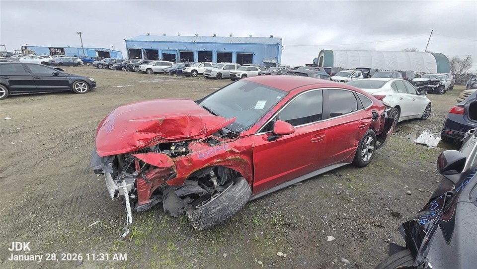 LEFT GRY SUN VISOR OEM 20-23 HYUNDAI SONATA | eBay