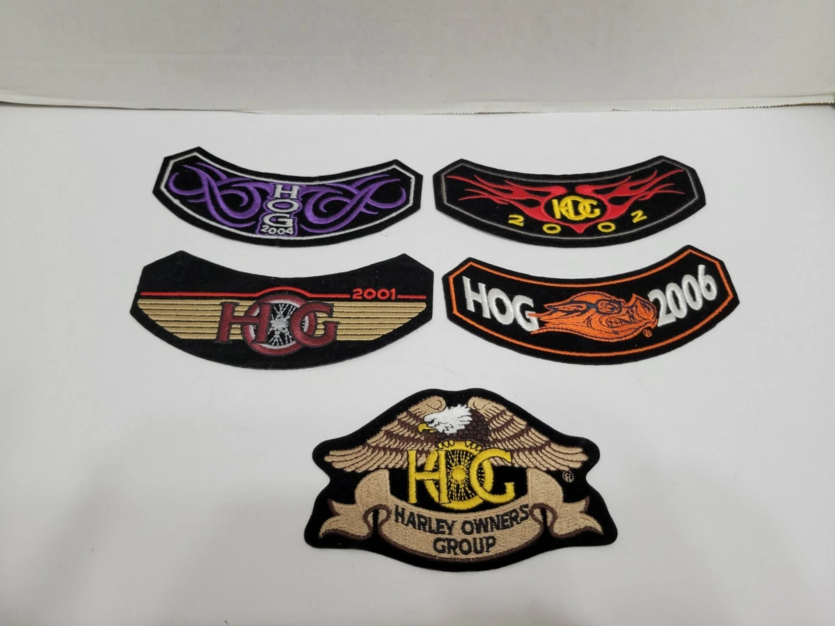 Harley Davidson HOG Patch 2000 2001 2002 2003 2004 2005, 47% OFF