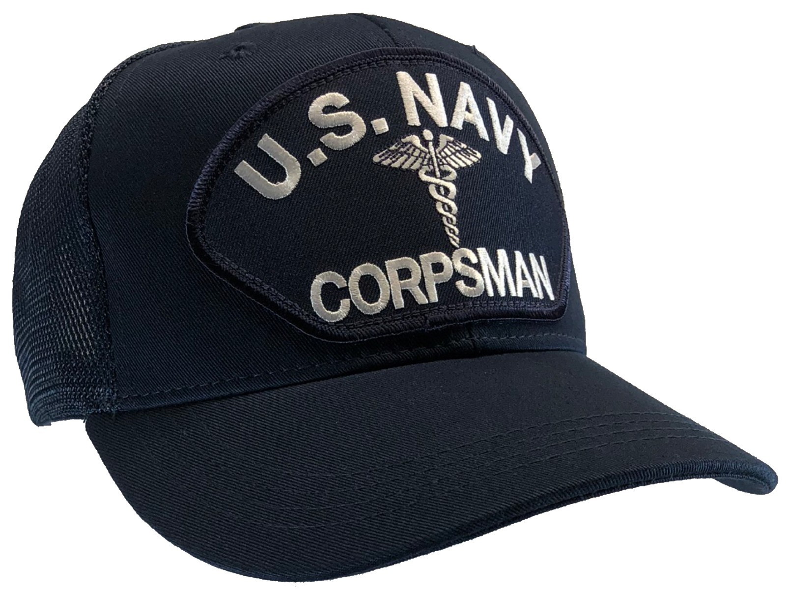 U.S. Navy Corpsman Hat DARK BLUE Ball Cap | eBay
