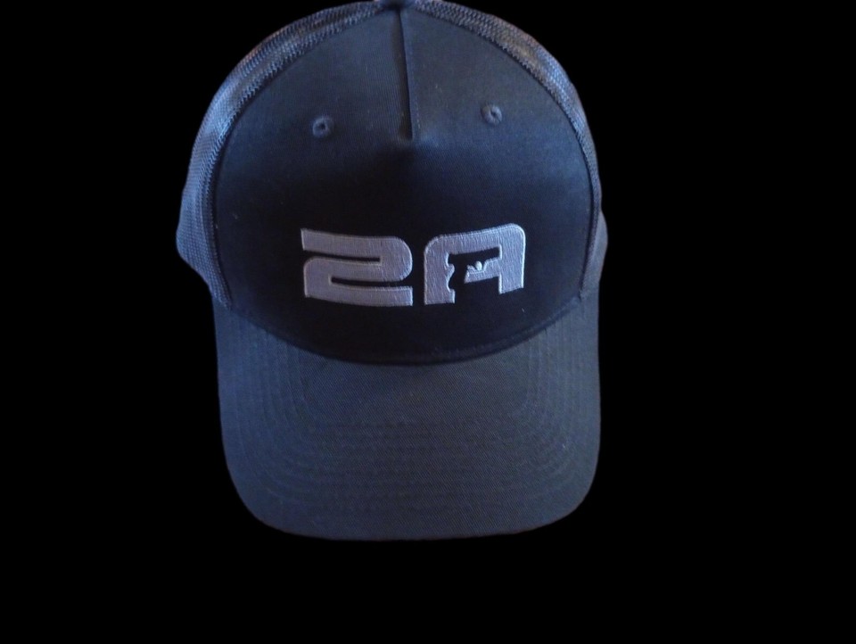 2nd Amendment Hat Baseball Cap 2A Handgun MeshBack | eBay