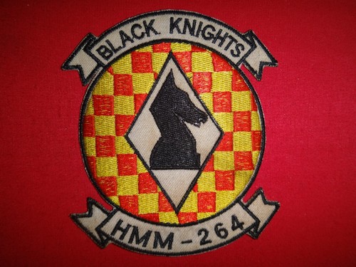 Usmc Marine Hélicoptère Escadron HMM-264 Noir Knights Patch | eBay