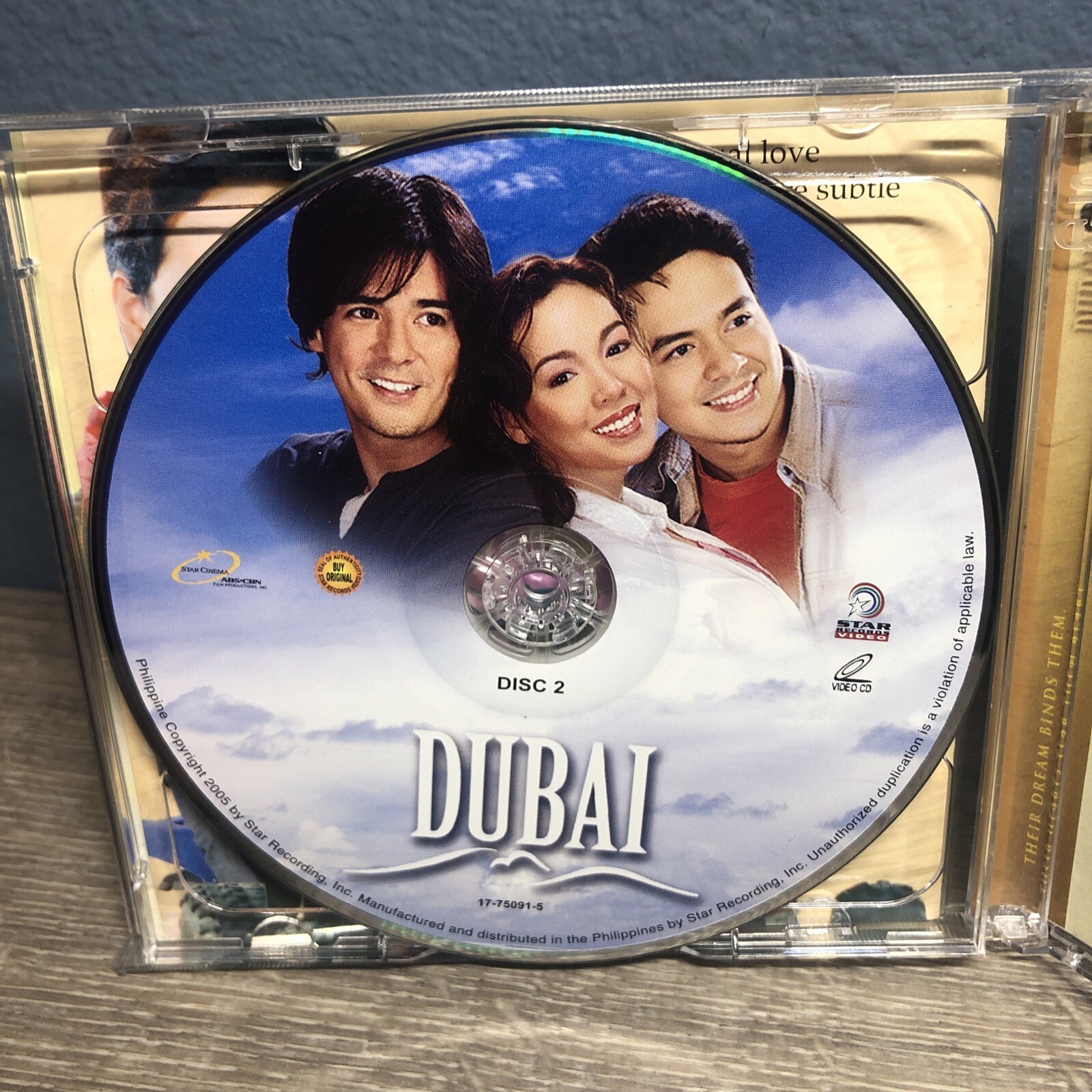Vintage DVD - Philippines Movie - DUBAI - Muhlach - Cruz - Barretto - 2 ...