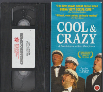 Cool & Crazy 2002 VHS Knut Erik Jensen MUSICAL FOREIGN FILM RARE OOP ...
