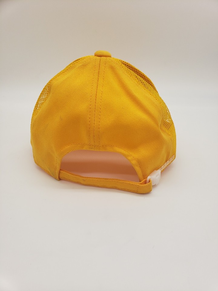 Vintage Rare Yellow Coca-Cola Slide Lock Mesh Hat NEW HTF | eBay