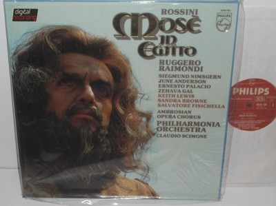 Philips Digital 6769 081 Rossini Mose In Egitto Philharmonia Scimone ...