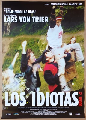 The Idiots ORIGINAL Spanish '99 POSTER Dogma 2 Lars Von Trier Idioterne ...