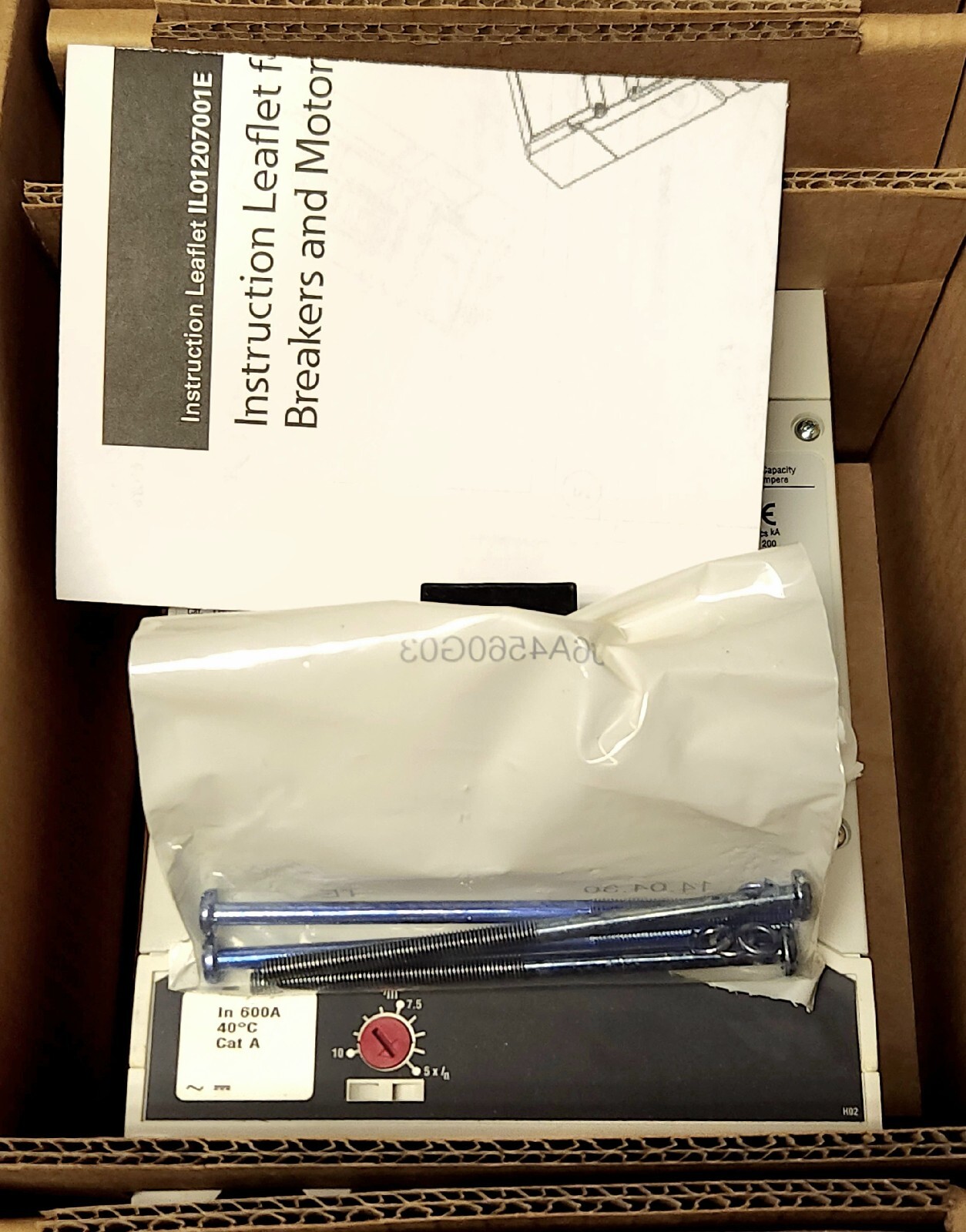 EATON LGC3600FAW 3 Pole 600 AMP Type L630C Current Limiting Circuit ...