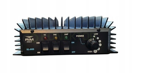 RM KL 503 AM/FM/SSB 300W Power Amplifier + Preamp 15/12/10m/CB 6 Levels ...