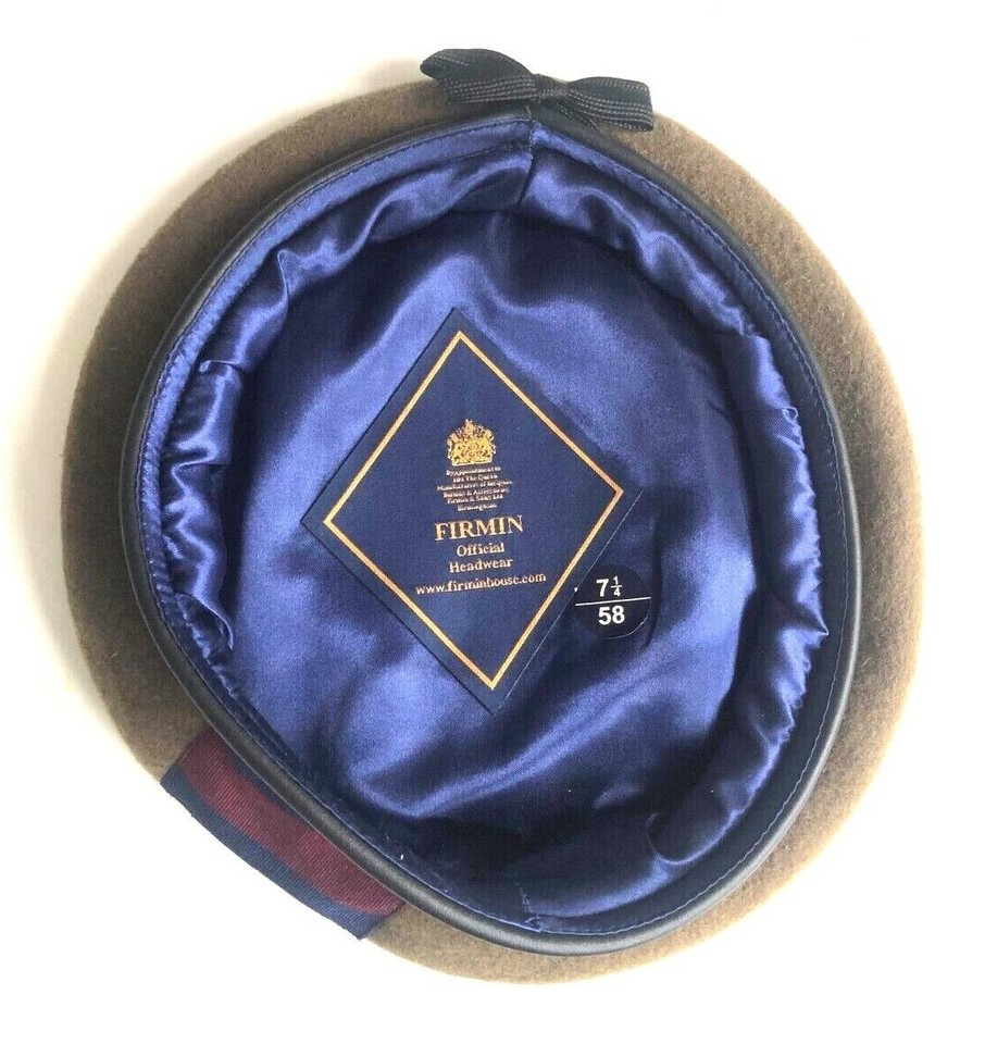 WELSH GUARDS BERET & CLOTH CAP BADGE BRITISH ARMY FOOT GUARDS WG ...