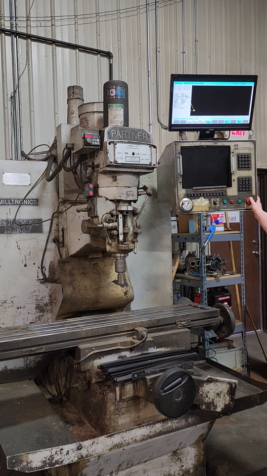 Milltronics Partner MB17 CNC Vertical Mill | eBay