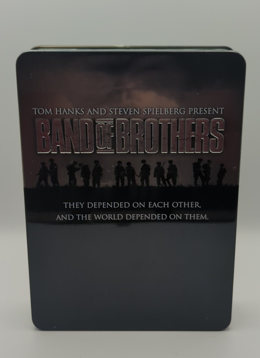 Band of Brothers Steelbook DVD 6 Discs Tin Box WW2 Tom Hanks Steven ...
