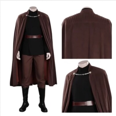 Star Wars Count Dooku Cosplay Costume Suit Robe Top Pants Belt Complete ...