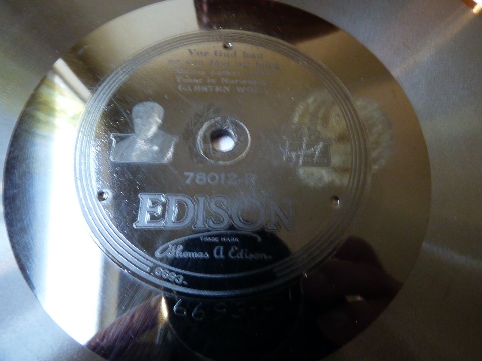Antique 1912-1921 Edison Diamond Record Thick Disc Phonograph 78012 ...