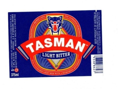 Australia - Beer Label - Tasmanian Breweries - Tasman Light Bitter | eBay