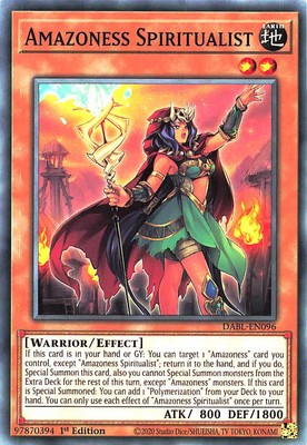 YGO DABL-EN096 C Amazoness Spiritualist DABL-EN096 Yu-gi-oh | eBay