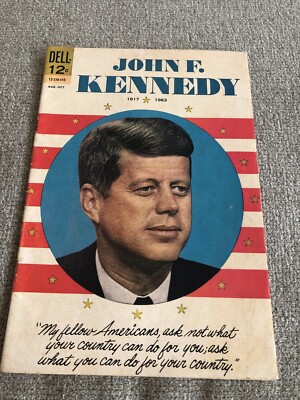 Vintage John F. Kennedy comic book (Dell, 1964) | eBay