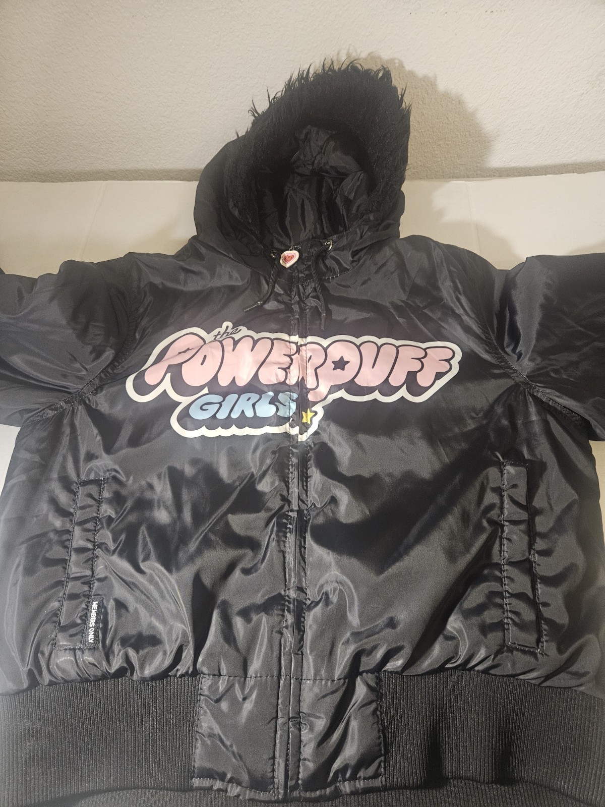 The Cartoon Network Powerpuff Girls Puffer Jacket Size Large Members ...