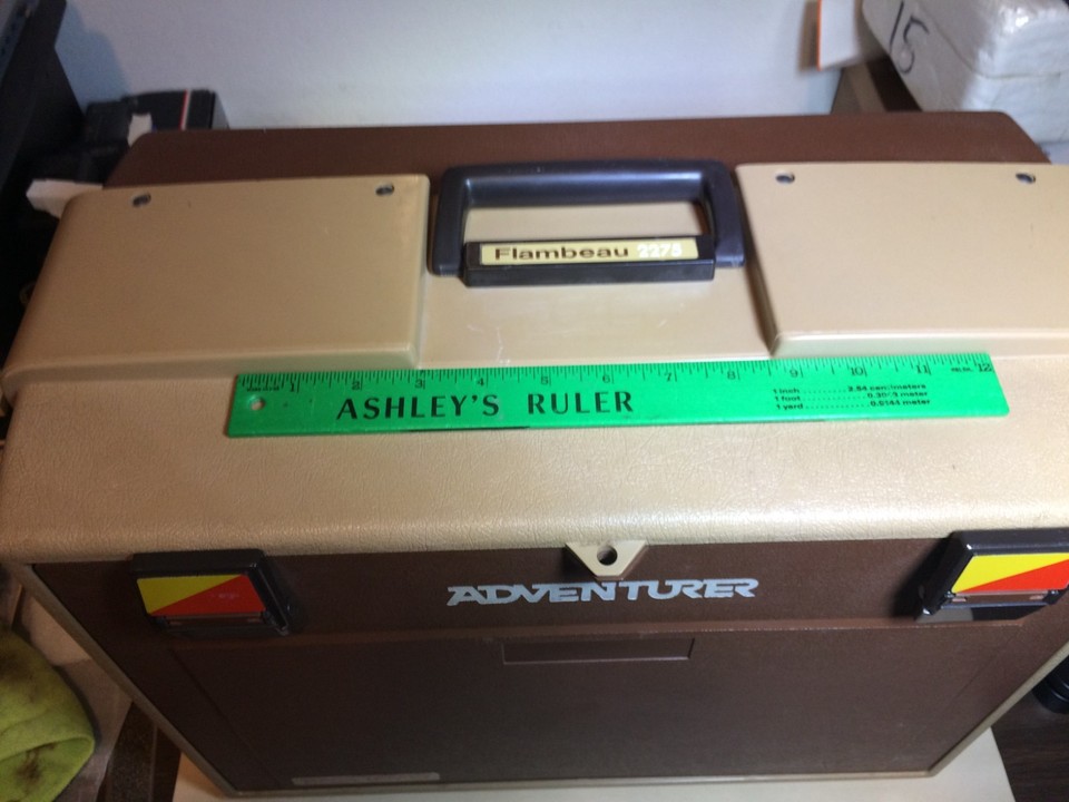 Vintage Flambeau 2275 Adventurer Extra Large Bass Tamer Tackle Box A+ ...