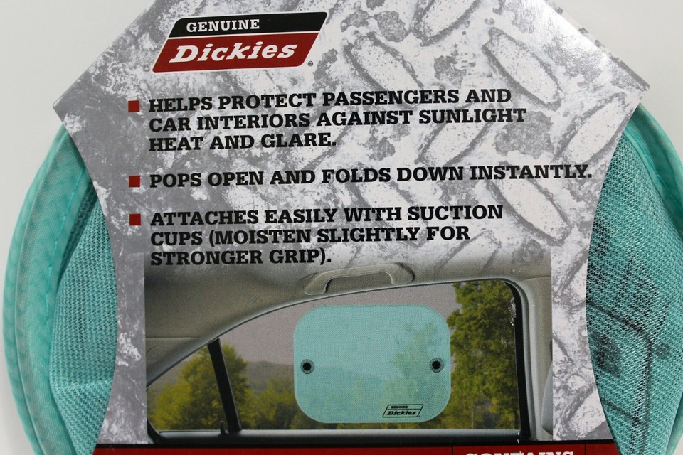 **NEW** DICKIES Mint Color "Side Shade" for Car Windows **FAST SHIPPING ...