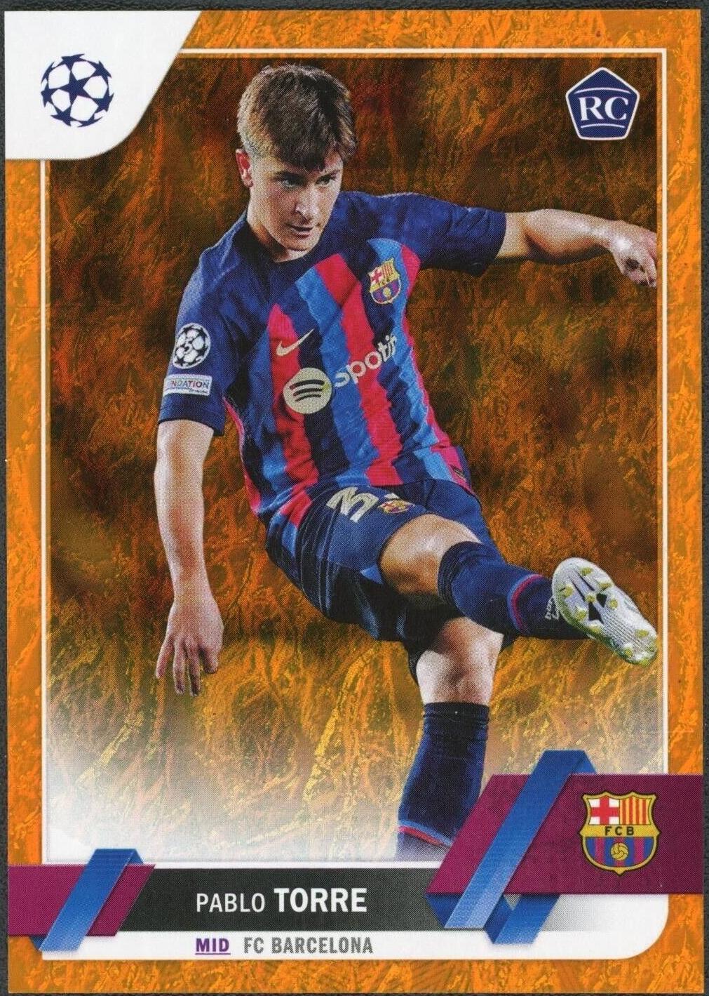 2022-23 Topps Jade Edition UEFA Club Competitions - Pablo Torre #32 ...