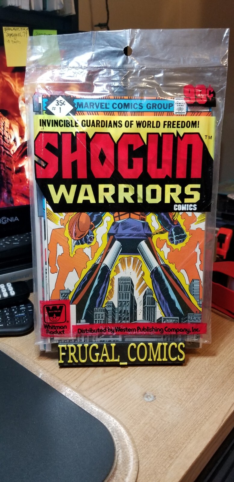 MULTI-PACK, SEALED, 3 Marvel Shogun Warriors Comics #1-3 VF/NM Whitman ...